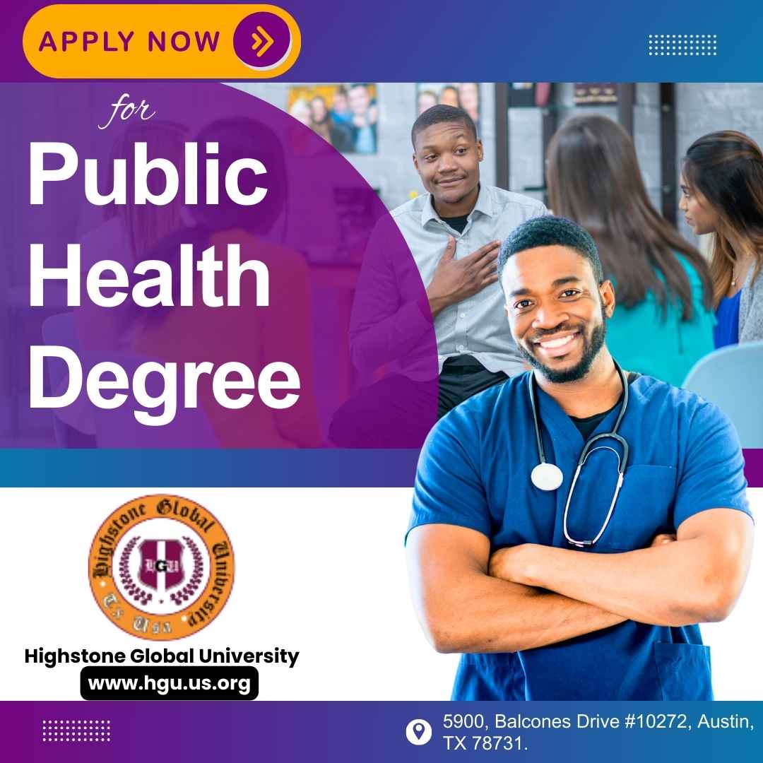 Public Health Programs - Highstone Global University