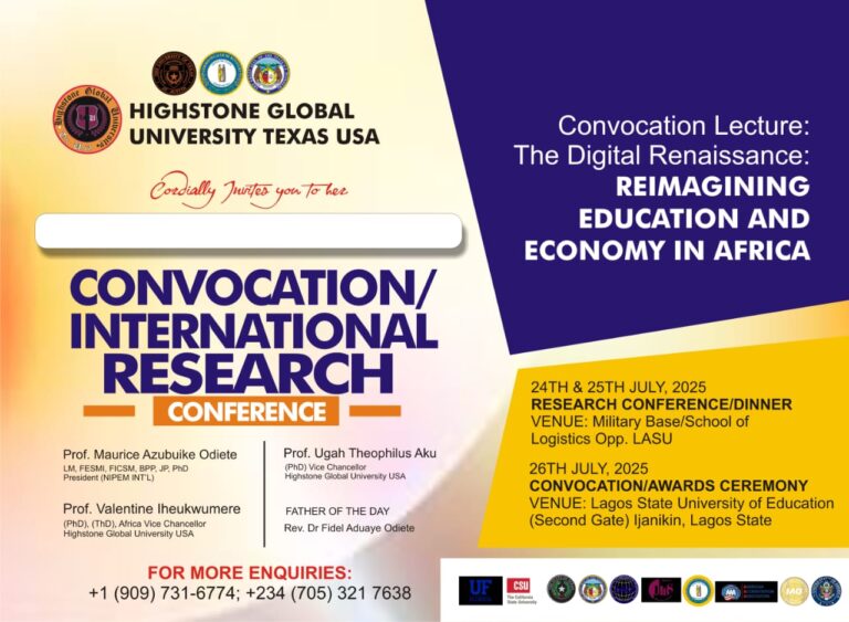 Highstone Global University - Top University for Excellence